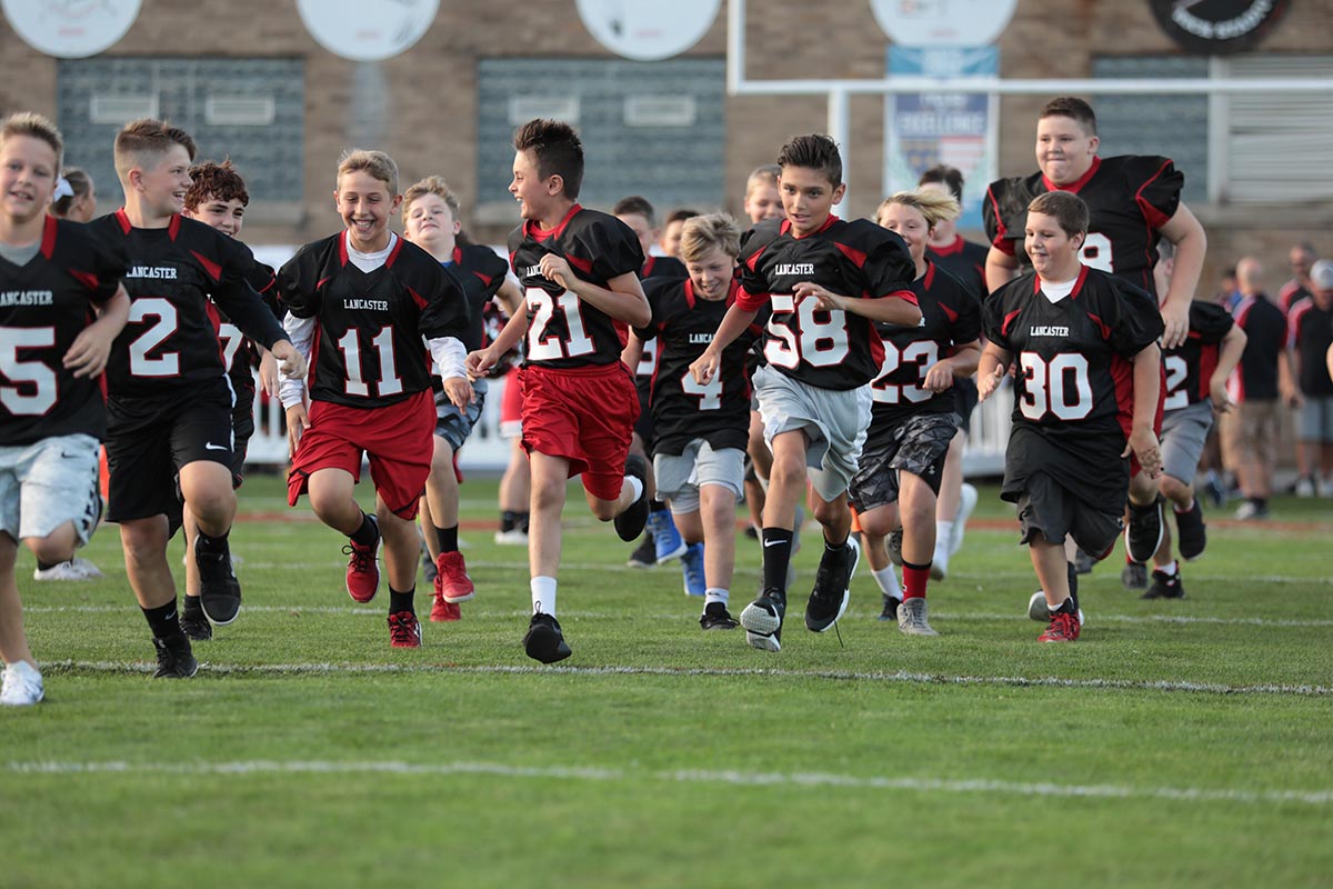 Lancaster Legends Football vs. Lockport Lions August 31st 2018